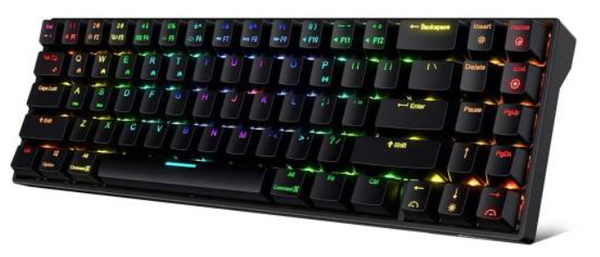 RK Royal Kludge RK71 Bluetooth RGB Mechanical Gaming Keyboard, With 71 ...
