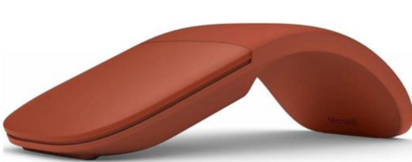 Microsoft Light and Ready Surface Connect Via Bluetooth Arc Mouse - Po ...